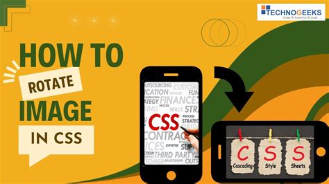 how to rotate image in css in hindi technogeeks youtube
