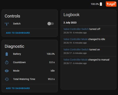Tuya Irrigation Integration Third Party Integrations Home Assistant Community