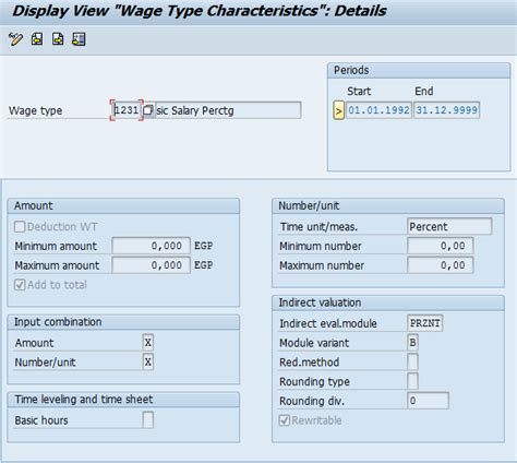 Create Percentage Wage Type From Basic Salary SAP Community