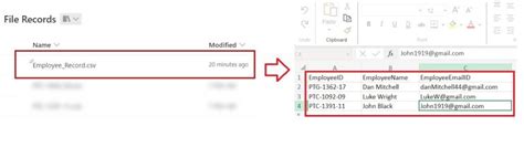 convert csv to excel in power automate