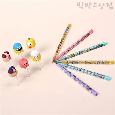 포포팬시 룰루랄라 카트리지 연필 1개 랜덤 단체선물 신학기 입학 필기구 초등학생 홈플러스 택배배송