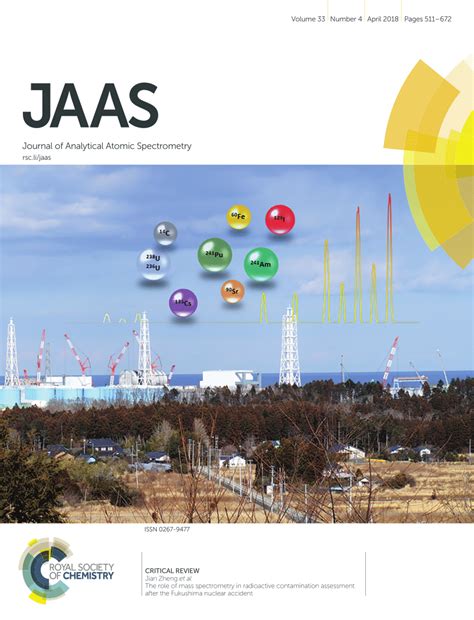 pdf jaas journal of analytical atomic spectrometry cover paper of
