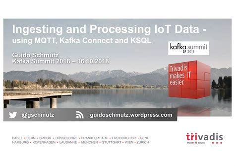 Ingesting And Processing Iot Data Using Mqtt Kafka Connect And Kafka
