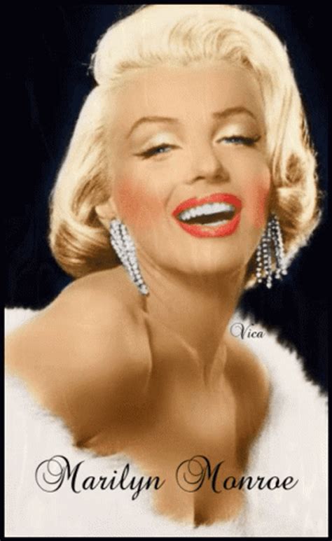 Marilyn Monroe Laughing In Front Of Camera 