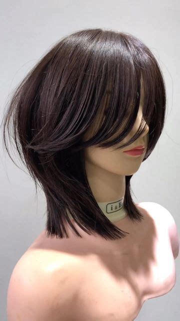 Jungmin Park On Instagram 루틴패턴으로 레이어드컷 진행했습니다 Routine Cut은 다양한 디자인이 가능합니다 미디움헤어스타일