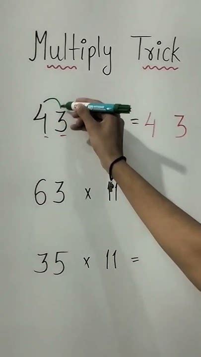 Multiplication Trick Shorts Shortvideo Viralvideo Viralshorts