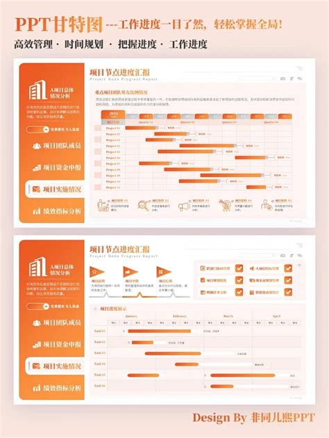 Ppt甘特图，助你轻松掌控项目进度！ 小红书