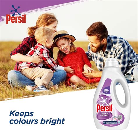 Persil Colour Laundry Washing Liquid Detergent Keeps Colours Bright