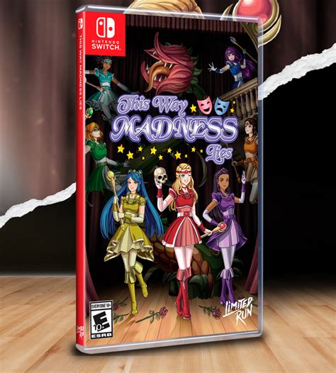 Switch Limited Run 215 This Way Madness Lies Limited Run Games