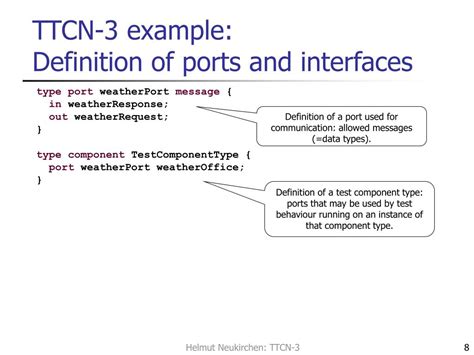 Ppt An Overview On The Testing And Test Control Notation Version 3 Ttcn 3 Powerpoint