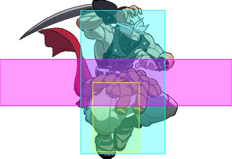 File GGST Chipp Zanuff Air Throw Hitbox Png Dustloop Wiki