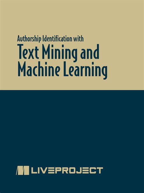 authorship identification with text mining and machine learning