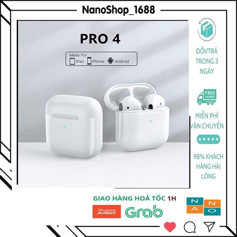 Tai Nghe Pro Tai Nghe Bluetooth Pro Kh Ng D Y Cho Android V Ios Ng C P Nh V I T N