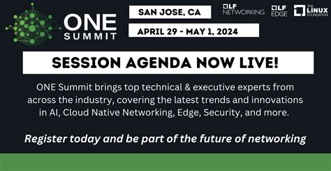 Dive Into The Future Of Cloud Native Networking At One Summit 2024 With