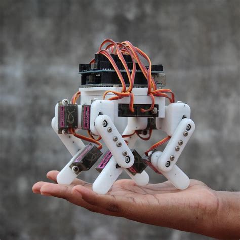 Arduino Powered Quadruped Robot Raspberrypi Arduino