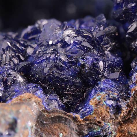 Azurite New Find Rare Locale Tasikmalaya Regency West Java Prov