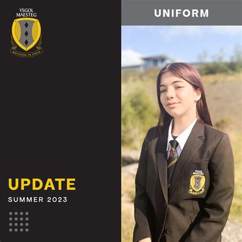 Uniform Implementation Letter Ysgol Maesteg