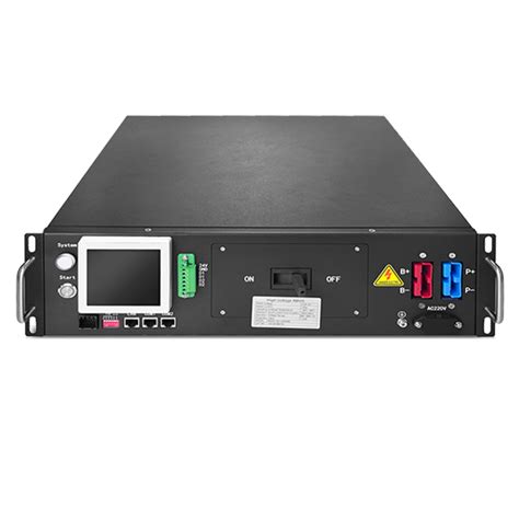 High Voltage 3u Bms 128s 409 6v 125a For Pv Power Plant Storage Island Off Grid Energy Storage