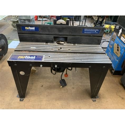 A Nu Tool Table Router With Powercraft Ers 850e 240v Router Barnebys