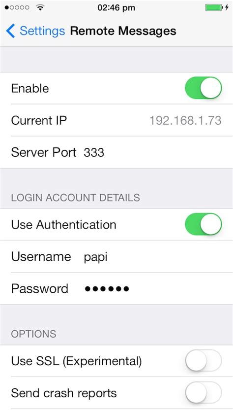 Remote Messages Ios 9
