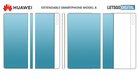 New Huawei Patent Shows Two Smartphones With Sliding Displays Phonearena