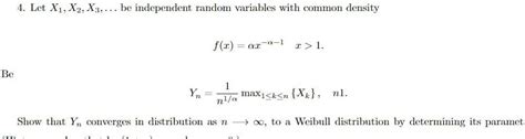 Answered Be 4 Let X X2 X3 Be Independent Random Variables With Common