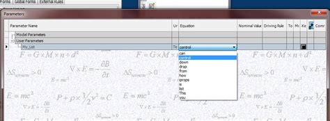 how do i create an iproperty with a pull down menu autodesk community