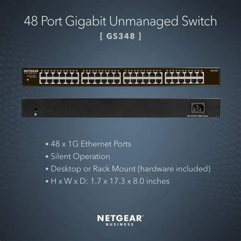 Model Name Number Gs310tp Gs348 Netgear 48 Port Switch Lan Capable Grey At Rs 21500 In Hyderabad