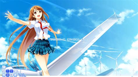 이 창공에서 날개 만화 벽지 12시사