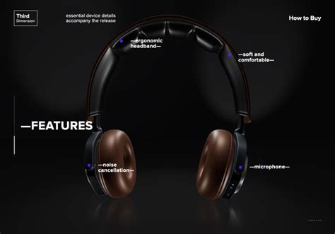 3d interactive product landing page css winner