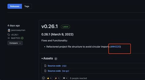 Github Release Link Error Issue Axios Axios GitHub