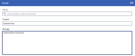 Sending An Email From Power Apps With Html Table Attachments And Images Rishan Solutions