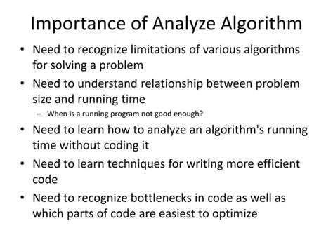 Chapter1 1 Introduction To Design And Analysis Of Algorithm Ppt