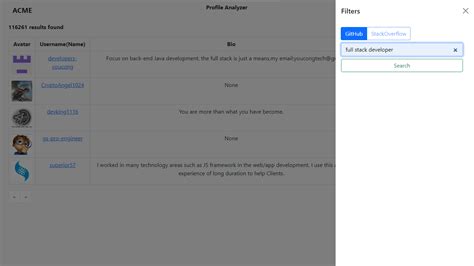 github bunyaminkirmizi profile analyzer search profiles on github