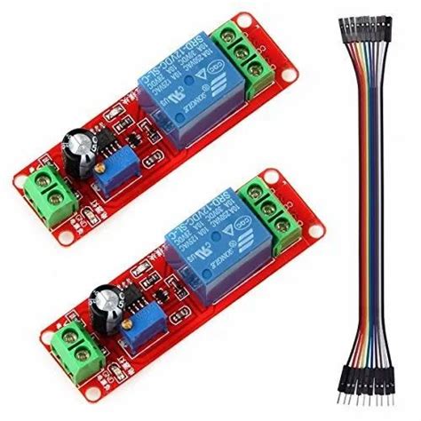 NE Delay Timer Switch Adjustable Sec V Relay Module At Piece Time Delay Relay
