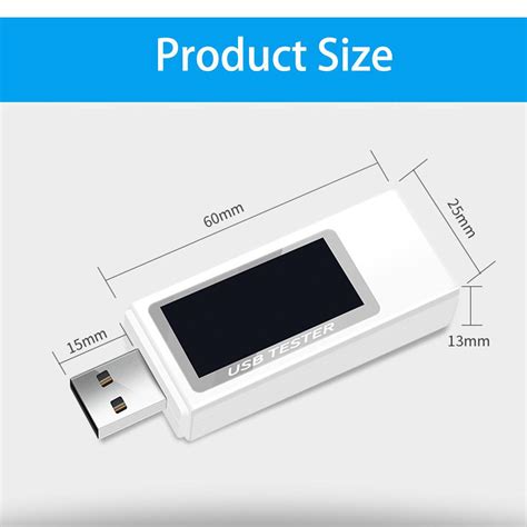 1pc Usb Socket Voltmeter Ammeter Charging Tester H Grandado