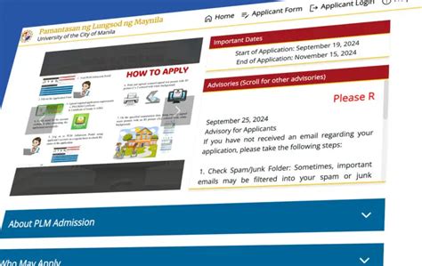 Plm Admission Test Plmat Qualifications And Application Process