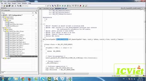 Spi Với Stm32f4 Cubemx Icviet Youtube