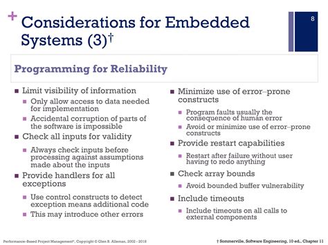Safe Reliable Available High‒integrity And Fault Tolerant Embedded