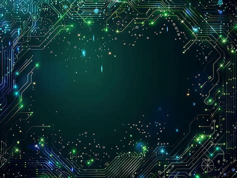 premium photo frame of futuristic cyberspace arcane frame with