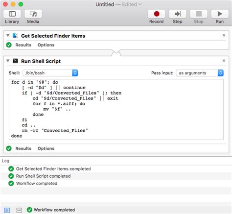 Macos How Do I Get Automator To Act On Multiple Folders Ask Different