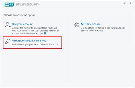 KB Download Install And Activate ESET Server Security For