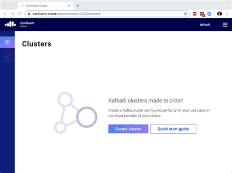 messing around with apache kafka using the confluent cloud free trial