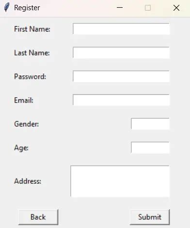 Python Tkinter Project With MySQL Database CodersLegacy