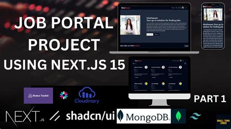 Building A Full Stack Job Portal With Nextjs 15 Complete Guide Part 1 Youtube