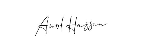 85 Awol Hassen Name Signature Style Ideas Free Online Signature