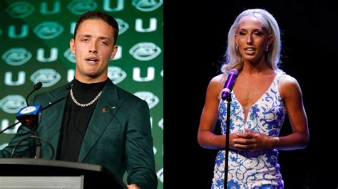 Carson Becks Sister Kylie Drops 4 Word Comment As Miami Qb Continues