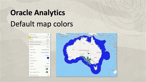 Default Map Colors In Oracle Analytics Youtube