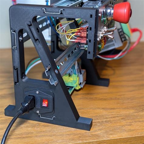 Xl Desktop Din Rail Plc Trainer Test Stand With Operator Panels Etsy