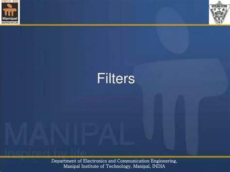 PPT Filters PowerPoint Presentation Free Download ID